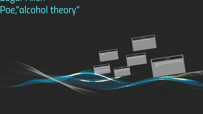 Edgar Allen Poe,"alcohol theory" by Jasmine Rosales on Prezi