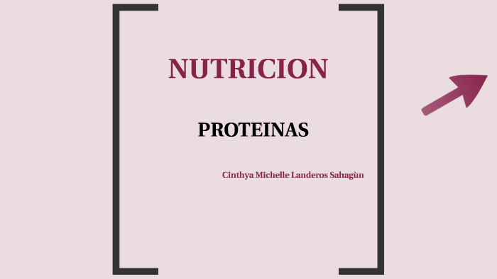 Proteinas by cinthya michelle landeros sahagún on Prezi