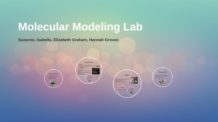 Molecular Modeling Lab by on Prezi
