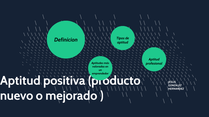 Aptitud positiva by Jesus Gonzalez on Prezi