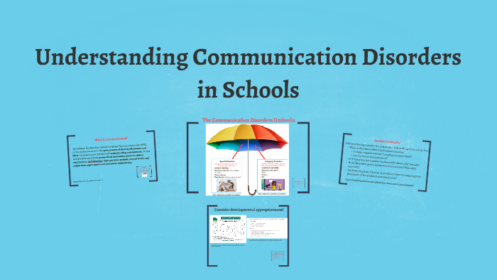 Understanding the Scope of Communication Disorders by Alexa Abadee