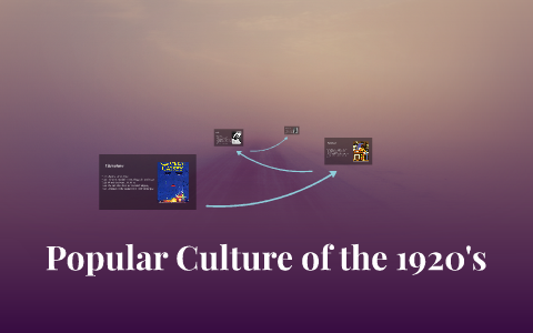 Popular Culture of the 1920's by Jenna Potgieter on Prezi