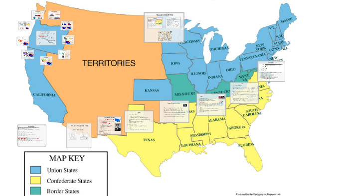 North and South Divide in the United States of America by Ayo G. on Prezi