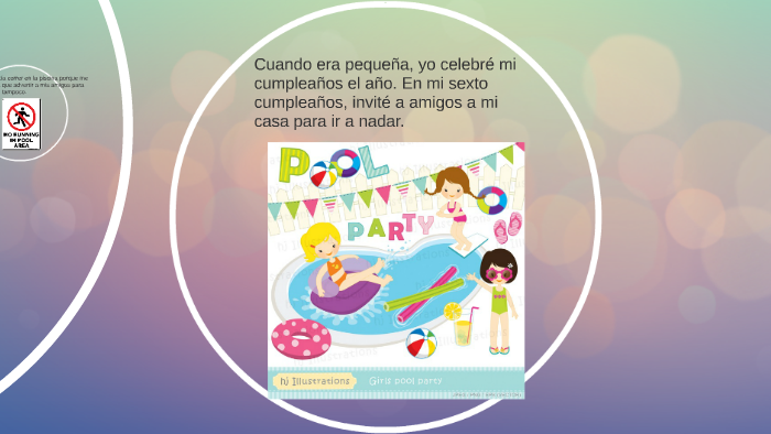 Cuando era pequeña, yo celebré mi cumpleaños el año nunca. E by ...