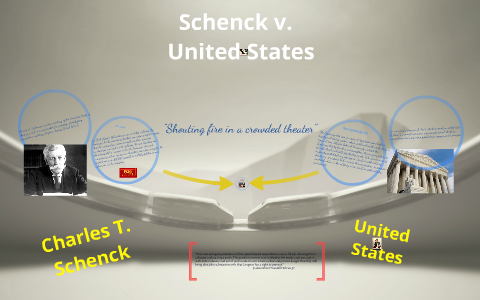Schenck v. United States by Kimberly Tresner