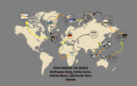 STEM AROUND THE WORLD by Prisana Cheng