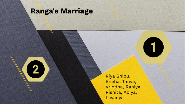 English- Ranga's Marriage by Lavanya Sharma on Prezi