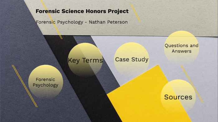 Forensic Science Honors Project by Nathan Peterson on Prezi