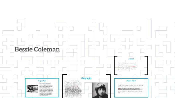 Bessie Coleman by Alexica Johnson on Prezi