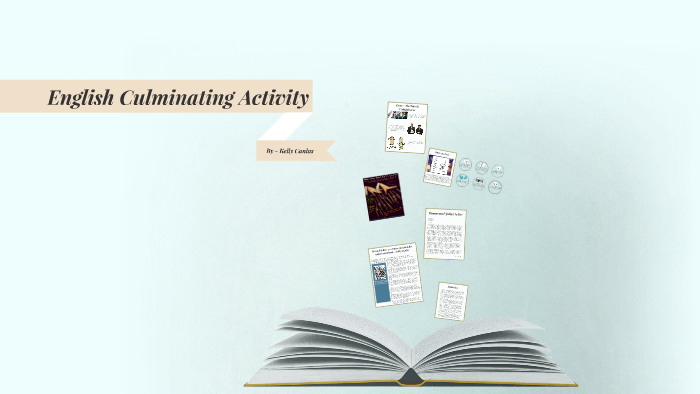 Culminating Activity - English by k c