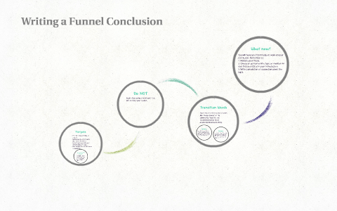 Writing a Funnel Conclusion by Stephanie Gasparich on Prezi