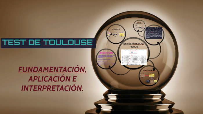 TEST DE TOULOUSE- PIERON by reinaldo david galvan on Prezi
