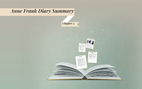Anne Frank Diary Summary CH 2 by kiara ayala on Prezi