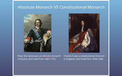 Absolute Monarchy VS Constitutional Monarchy by Jackson Pagel on Prezi