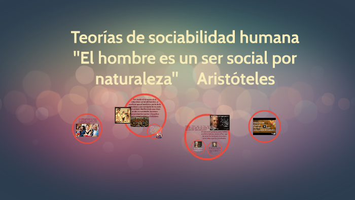 Teorías de socialibilidad humana by Evelyn Veliz on Prezi
