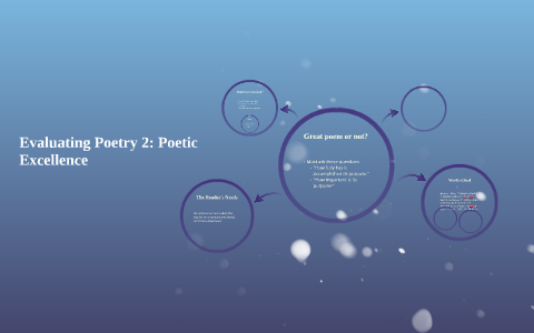 Evaluating Poetry 2: Poetic Excellence by Matt Hernandez on Prezi