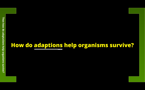 How adaptations help organisms survive! by Michael Ackerman on Prezi