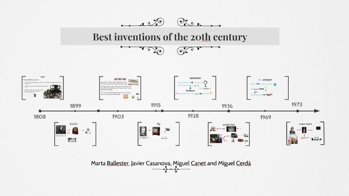 Best inventions of the 20th century by Javier Casanova Morrison on Prezi