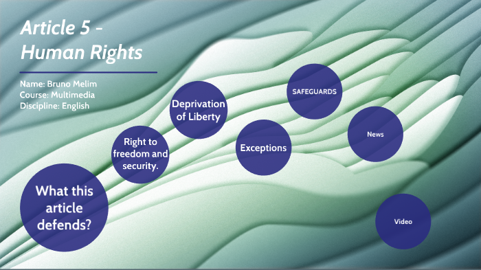 Article 5 - Human Rights by Bruno Melim on Prezi