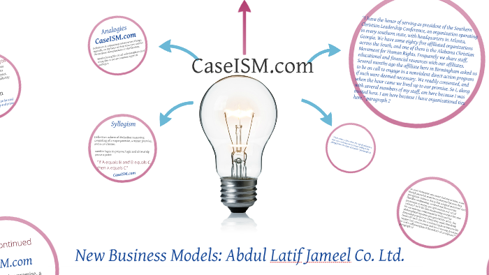 New Business Models: Abdul Latif Jameel Co. Ltd. by TheCaseSolutions ...