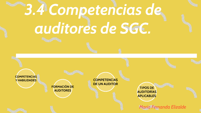 3.4 Competencias de auditores de SGC by María Fernanda Elizalde on Prezi