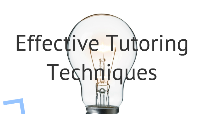 Effective Tutoring Strategies by Christine Connerly on Prezi