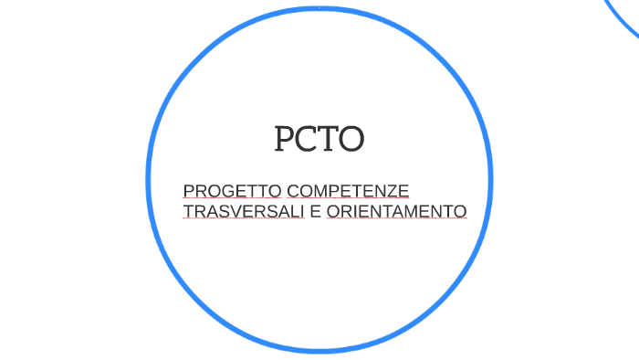 SCHEMA PCTO by veronica cicolani on Prezi