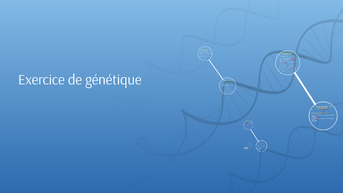 Exercice de génétique by Alexandre Fernandez on Prezi