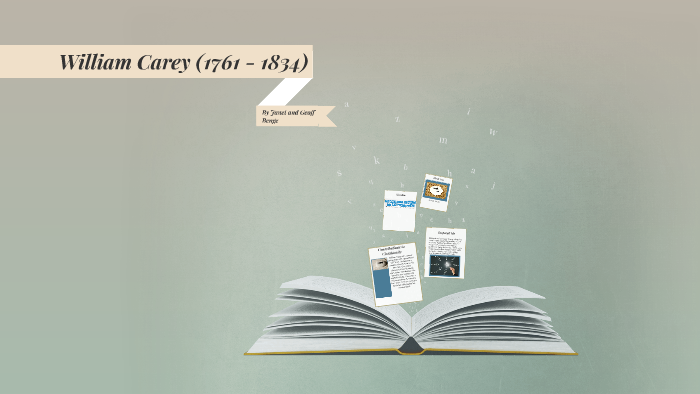 William Carey by jackson rowden on Prezi