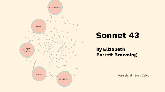 Sonnet 43 by Elizabeth Barrett Browning by Marcela Jiménez on Prezi