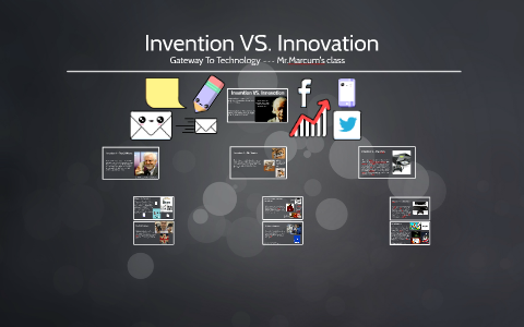 Invention VS. Innovation by Shelby J on Prezi