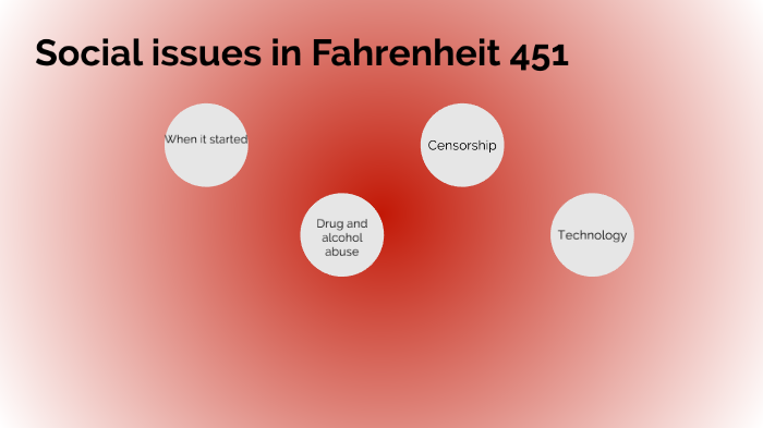 Social issues in Fahrenheit 451 by student Sabrina Bisbee on Prezi