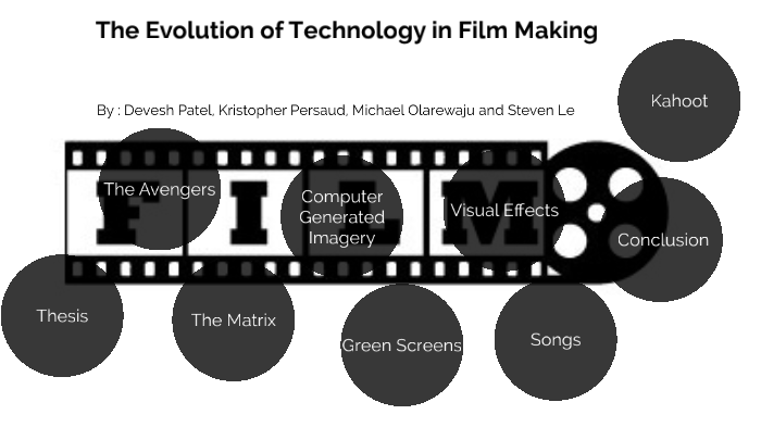 The Evolution of Technology in Film Making by Kristopher Persaud on Prezi