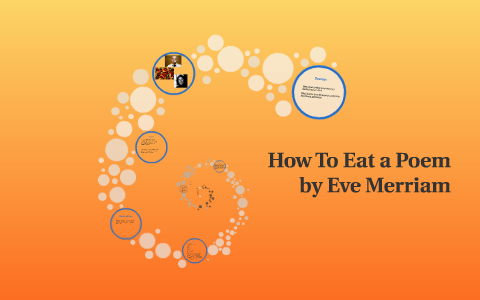 How To Eat a Poem by Eve Merriam by brandon mailman on Prezi