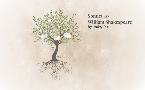 Sonnet 40 by William Shakespeare by Haley Putin on Prezi