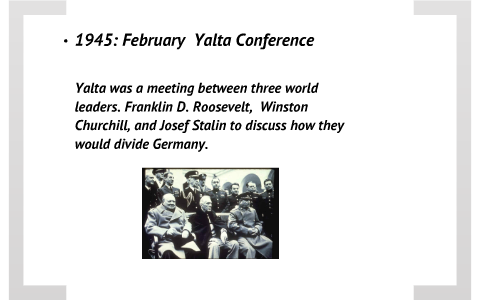 Sequence the major events of the Cold War from 1945-1969 on a time line ...