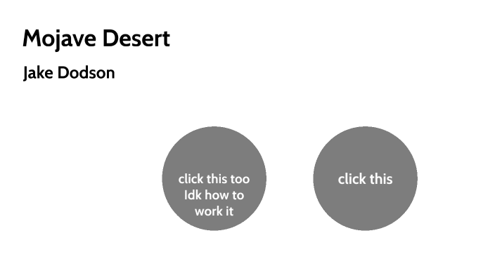 Mojave Desert by jake dodson on Prezi