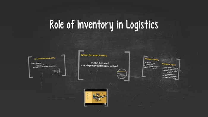 Role of Inventory in Logistics by makie ann nino on Prezi