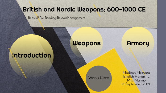 Beowulf Pre-Reading Research Assignment by Madison Messana on Prezi