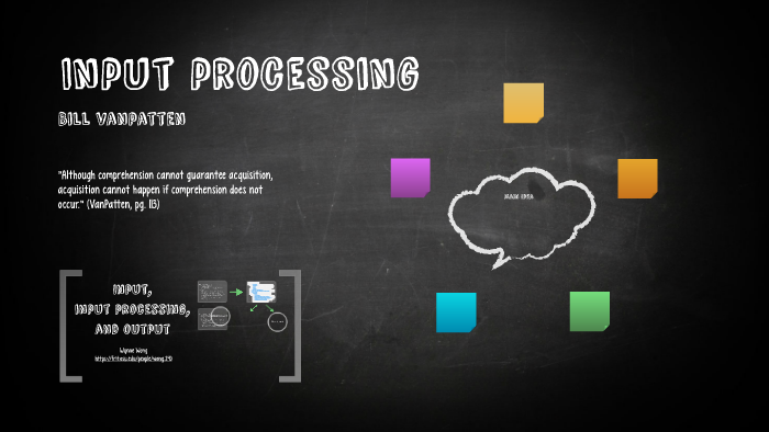 Input processing by on Prezi