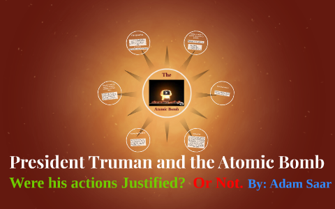 President Truman and the Atomic Bomb by Adam Saar