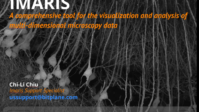 Imaris: A comprehensive tool for 3D visualization and analysis of ...