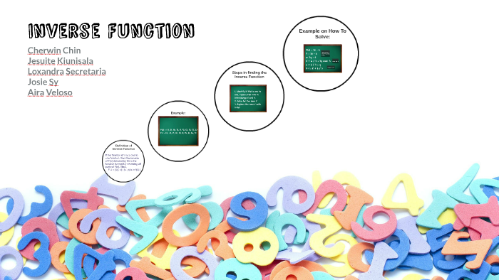 Inverse Function - Gen Math by Josie Sy on Prezi