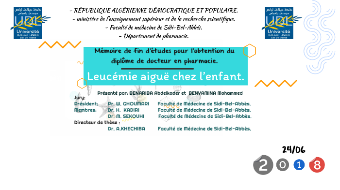 Leucémie aiguë chez l'enfant by abdelkader benariba on Prezi