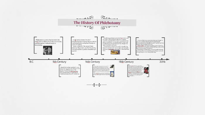 The History Of Phlebotomy by Tonya Denny on Prezi