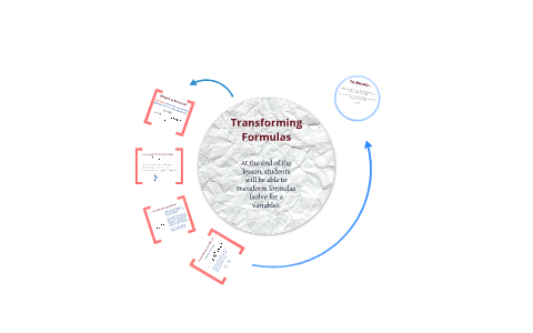 Transforming Formulas By Tim Franklin On Prezi