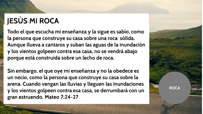 JESÚS LA ROCA by catherin rodriguez on Prezi