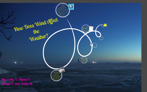 how does wind affect the weather? by emily velasquez