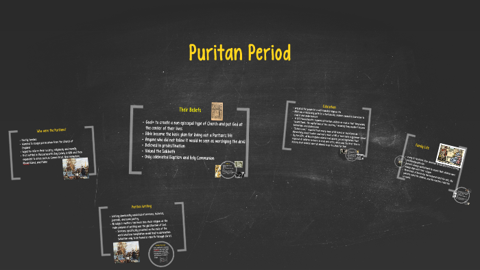 Puritanism & Puritan Plain Style by Sarah Cobbs on Prezi
