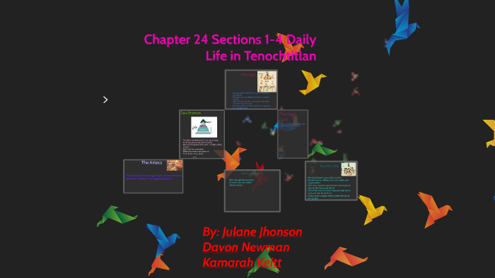 Life in Tenochtitlan by julane johnson on Prezi